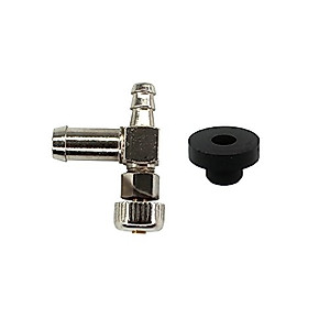 AISEN Universal 1/4" Fuel Gas Tank Grommet Bushing Shut Off Petcock Valve for Craftsman Coleman 5000W 6250W Generac Generator