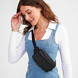 Vera Bradley Women's Ripstop Mini Belt Bag Sling Crossbody, Dreamer Paisley, One Size