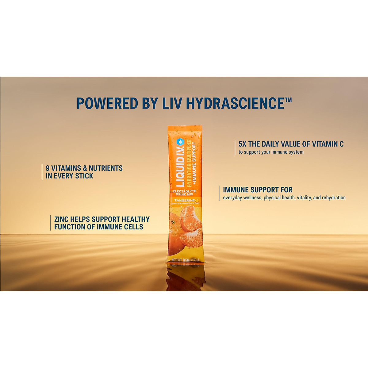 Liquid I.V.® Hydration Multiplier® +Immune Support - Wild Berry - Hydration Powder Packets | Electrolyte Powder Drink Mix | Convenient Single-Serving Sticks | Non-GMO |14 Servings (Pack of 1)