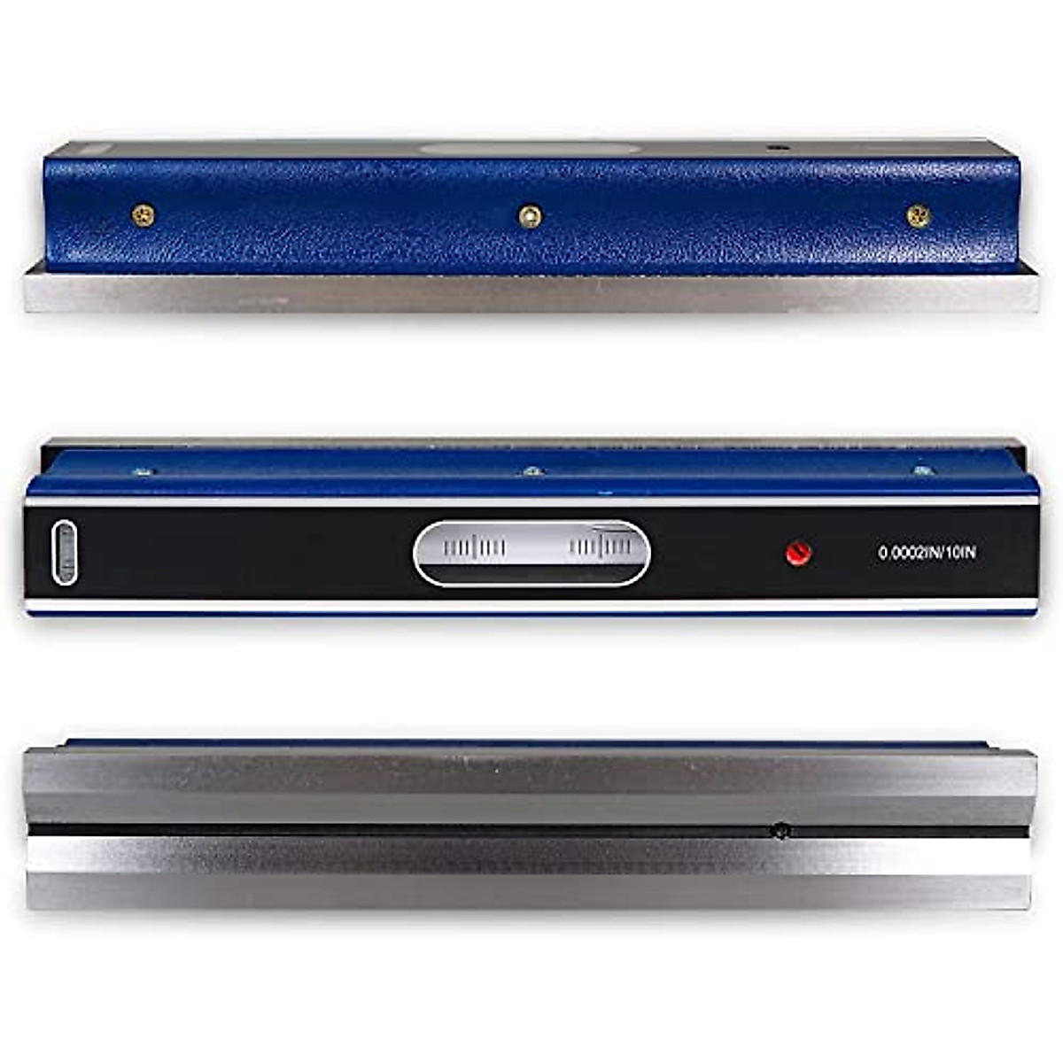 12 Inch Master Precision Level with Wooden Box Accuracy 0.0002"/10" Machinist Level