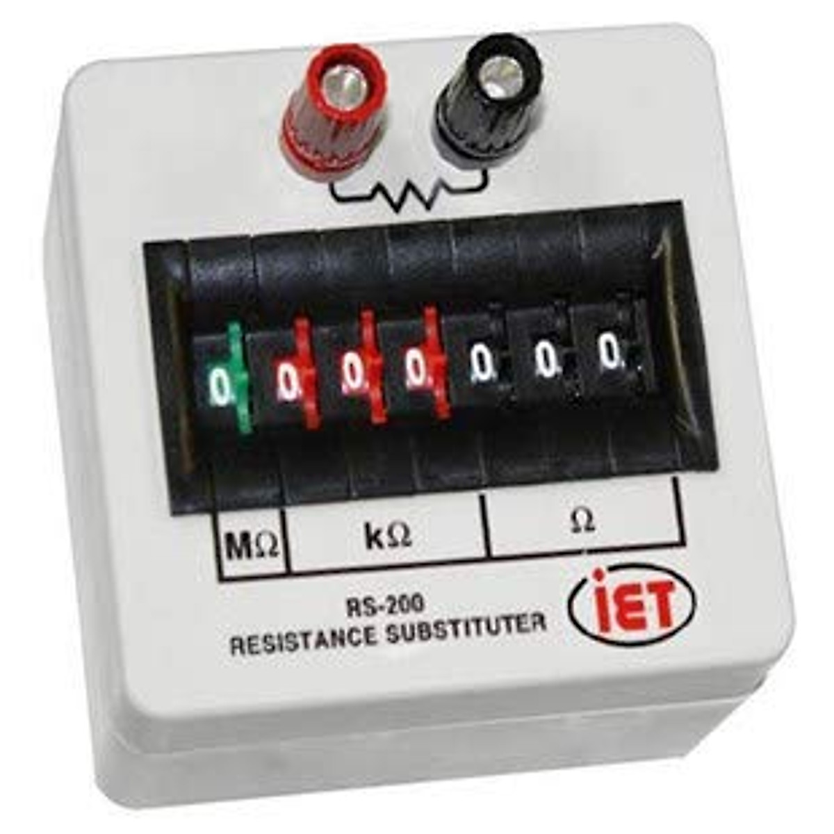 IET RS-200 Resistance Substitution Decade Box 1% Accuracy