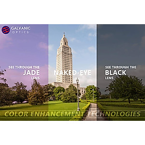 Galvanic Replacement Lenses & Charging Cable for BOSE Tenor BMD0010 Sunglasses - Jade + Black Polarized