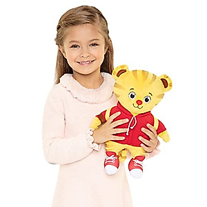 Daniel Tiger's Neighborhood Plush Daniel Tiger Back to School Feature Plush with Tigey and Backpack featuring Music, Sounds, and Phrases!