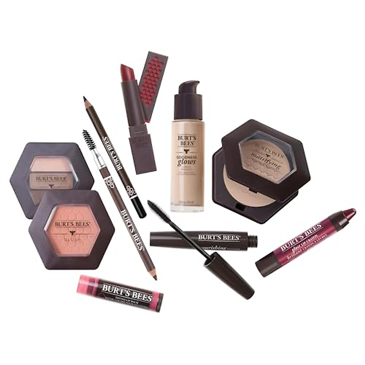 Burt's Bees 100% Natural Moisturizing Lipstick, Fuchsia Flood - 1 Tube