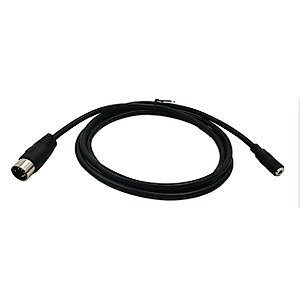 zdyCGTime 3.5mm(1/8in) TRS Stereo Female to 5-Pin Din Male Professional Premium Audio Adapter for Bang & Olufsen, Naim, Quad...Stereo Systems