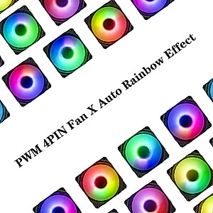 novonest 1-to-7 PWM ​4PIN SATA PWM Fan Hub/Splitter for CPU Cooler Case Cooling Fan 4-Pin & 3-Pin Fans Cooling,FH07