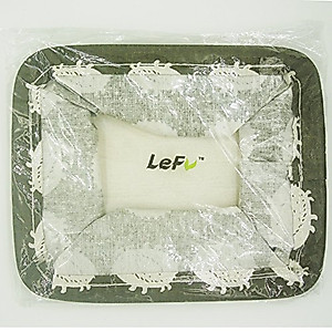 LEFV™ Foldable Storage Basket Small Multi-Function Linen Sorter Bag Case Open Bin for Toys Tidy Clothes Socks Underwear Bra Lingerie Makeup (Hedgehog)