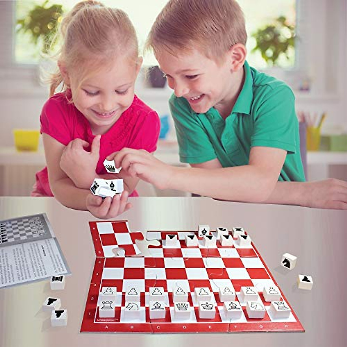 Chess Junior - Chess Set for Kids - Nominated for The Toy of The Year Awards 2020, Red