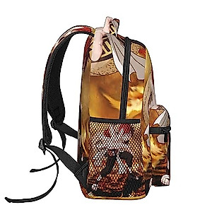Anime 1 Pack Backpack Boys Girls Waterproof Lightweight Single Backpack Travel Backpack