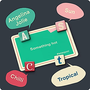 Tipsy Chicken Letterpool: 2-6 Players Board Games for Adults, Family, Teens, Trivia, Word & Card Games Mixture, Fun & Easy to Learn Adult Party Games for Game Night