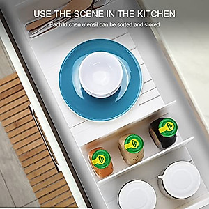 XCELLENT GLOBAL XG Purse Organizer for Closet,Plastic Shelf Dividers Organizer for Vertical Purse Handbag Sweater Shirts in Pantry Bedroom 2 Sets White HG649