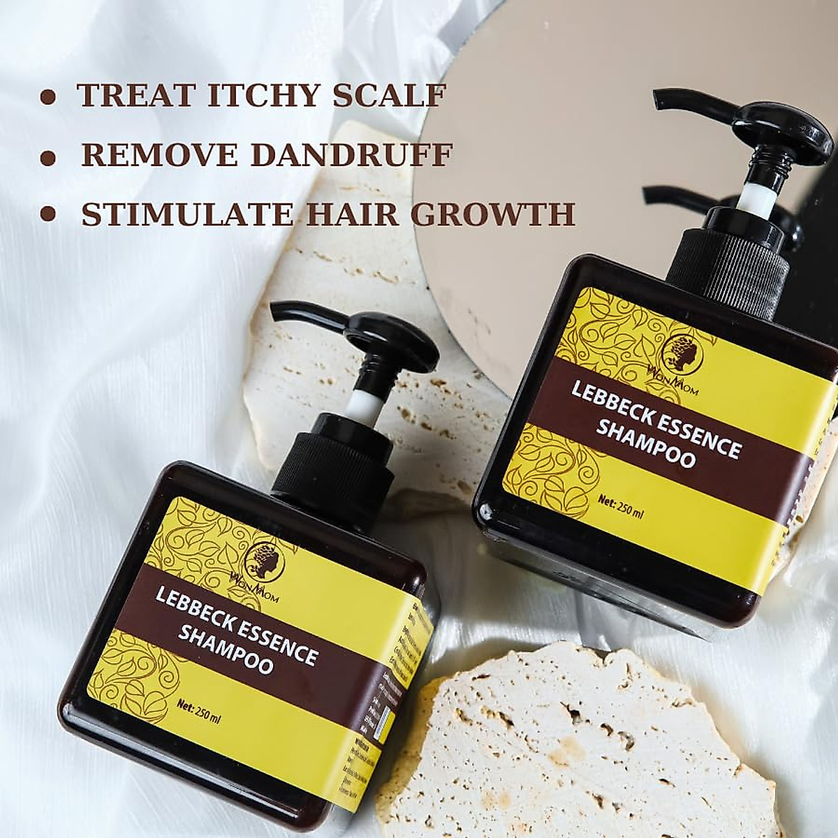 WONMOM Lebbeck Essence Shampoo (8.5 fl oz)