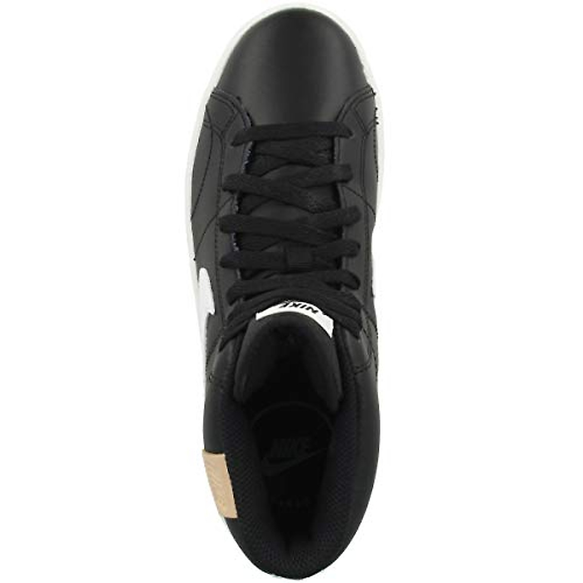 Nike Women's Sneaker, Black White, 12