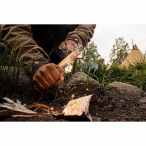 Casstrom Lars Falt Fixed Blade Knife-Sleipner Steel