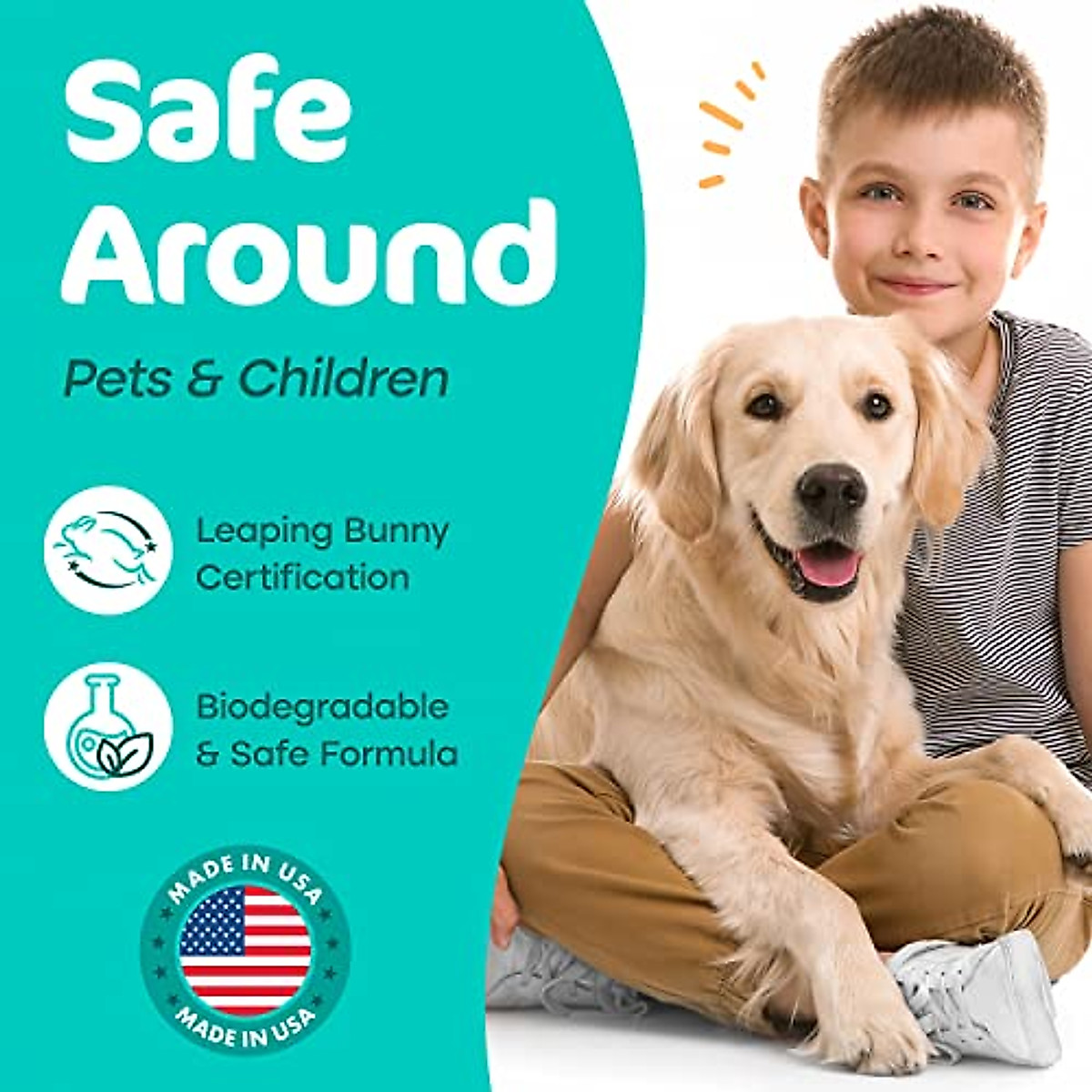 Carpet Miracle - Carpet Cleaner Shampoo Solution for Machine Use, Deep Stain Remover and Odor Deodorizing Formula, Use On Rug Car Upholstery and Carpets (32FL OZ)