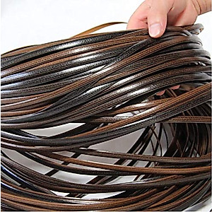 CoolsomeJies 230FT Wicker Repair Kit,Coffee Brown Gradient Wicker Chair Repair Kit Rattan Material for Chair Repair Table Knit, Storage Basket, Patio Conversation