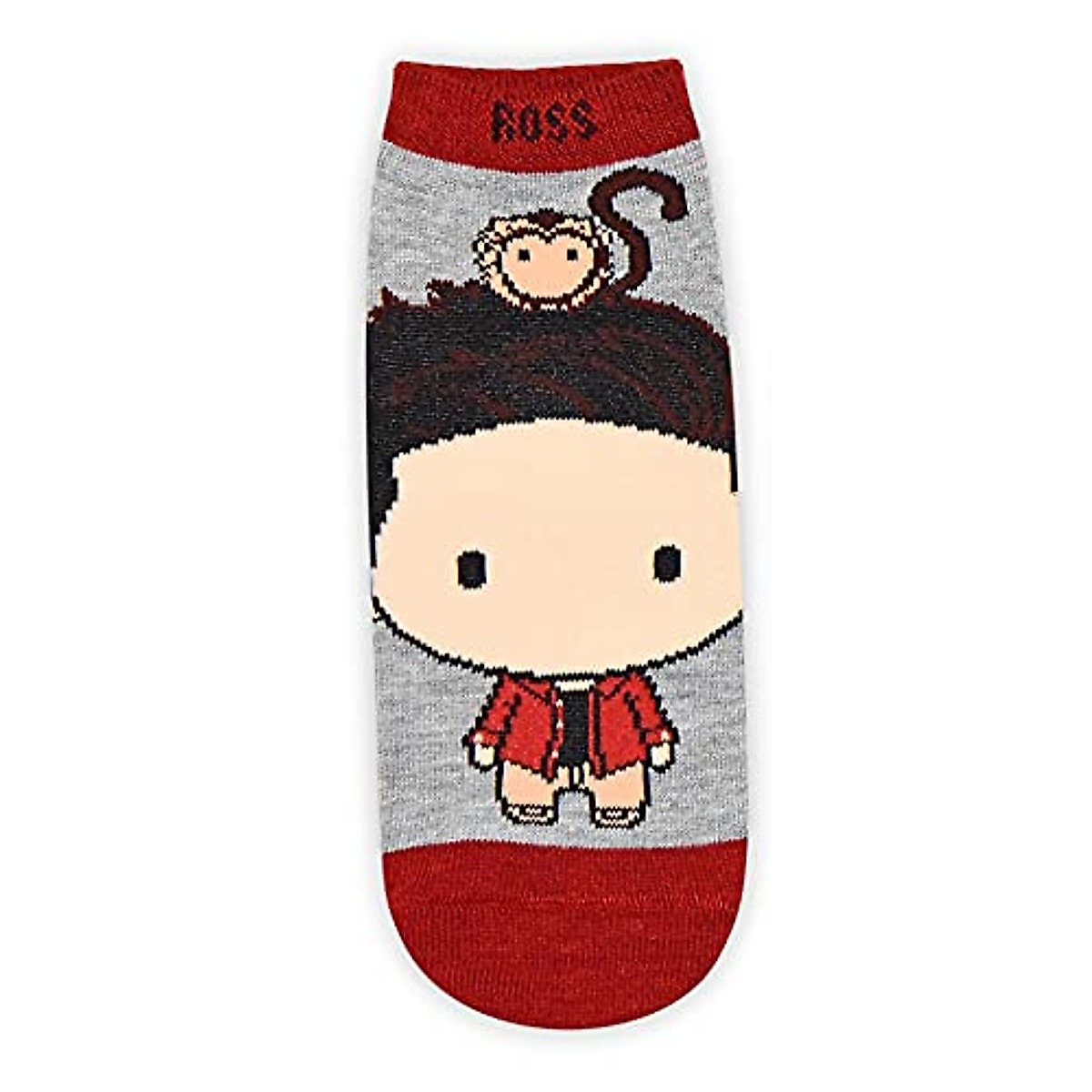Hyp Friends TV Show Chibi Characters Juniors/Womens 6 Pack Ankle Socks