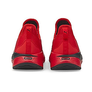 PUMA mens Softride Premier Slip on Running Shoe, High Risk Red/Black, 12 US