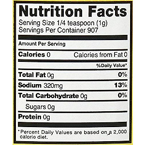 Johnny's Seasoning Salt, 32 Oz (Pack of 2)