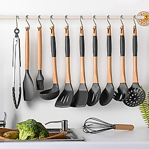 10 Pack S Shaped Hooks, Heavy Duty Metal Closet Hooks, for Hanging Plants, Kitchen Utensil, Pots and Pans, Clothes, Towels, Bags, 2.55 Inch