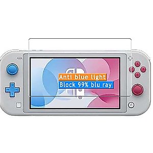 Vaxson 2-Pack Anti Blue Light Screen Protector, compatible with Nintendo Switch Lite TPU Film Protectors Sticker [ Not Tempered Glass ]