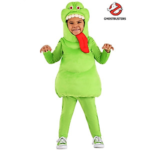 Fun Costumes Columbia Pictures Ghostbusters Slimer Dress for Toddlers, Ectoplasm Ghost Halloween Costume for boys and girls 2T