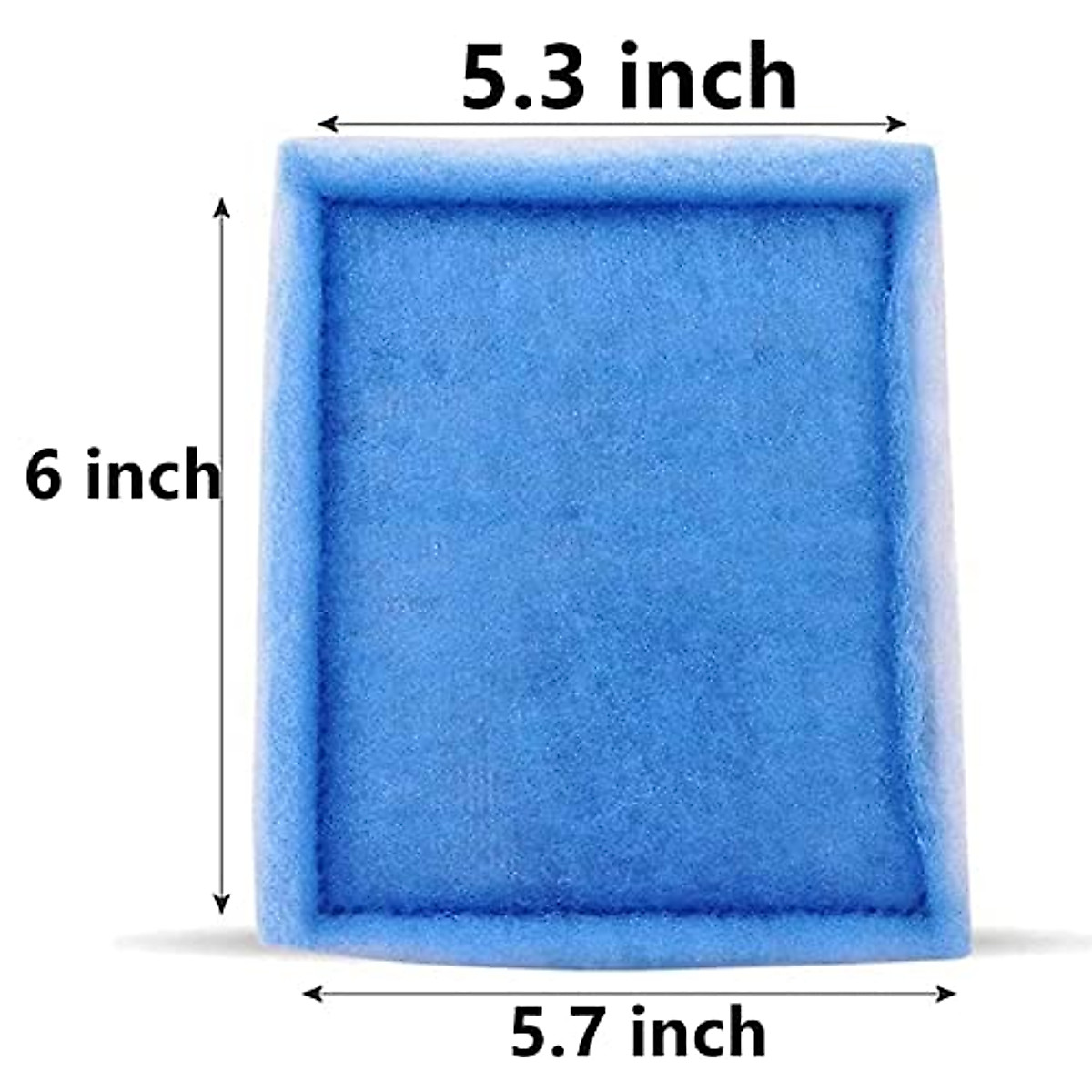 Yonice 4 Pcs Aquarium Filter Cartridge,Compatible for AquaTech 20-40/30-60 Power Filters,Replacement for AquaTech EZ-Change #3…