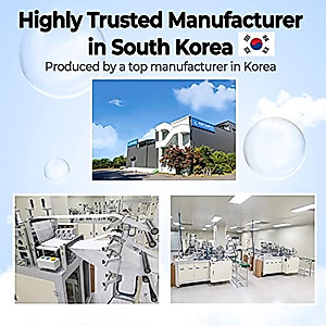 Letusto Ask Earth KF94 Face Masks 4 Layer Protection Safety Mask with 3D Design for Maximum Protection… (50, Black)