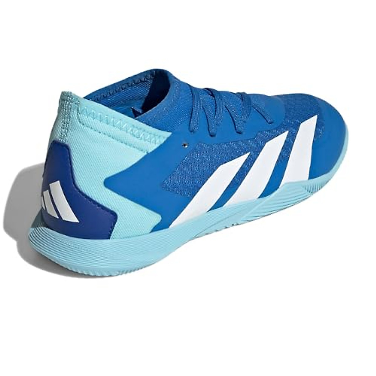 adidas Soccer Predator Accuracy.3 Indoor (Little Kid/Big Kid) Bright Royal/White/Bliss Blue 3.5 Big Kid M