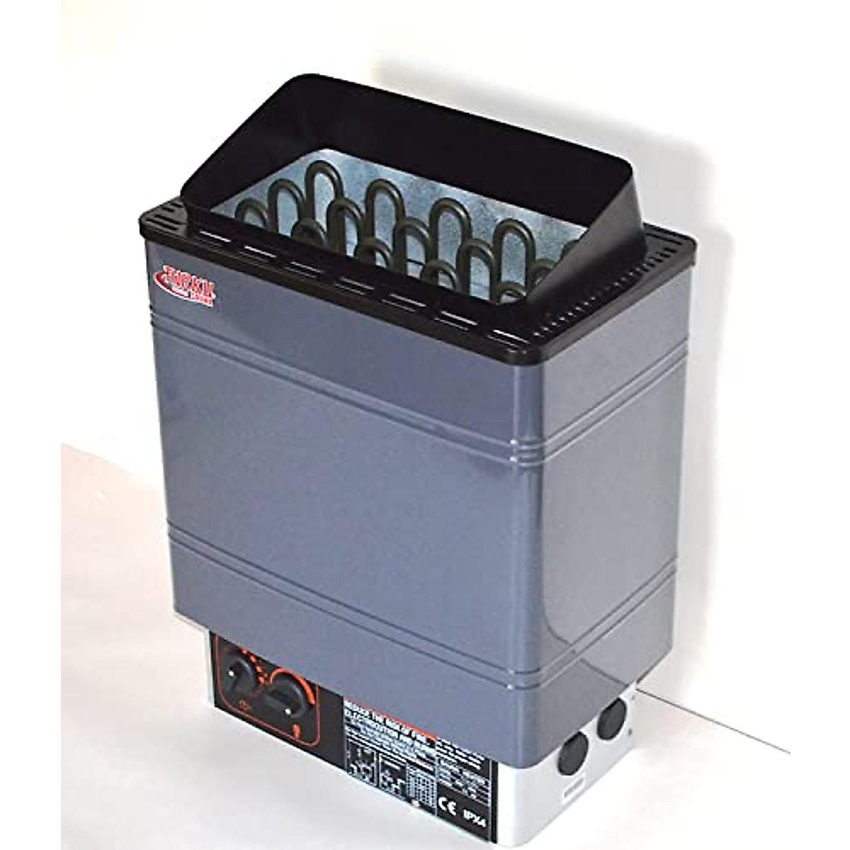 Turku 240V 6KW 300 Cu.Ft. Wet & Dry Sauna Stove Built-in Control