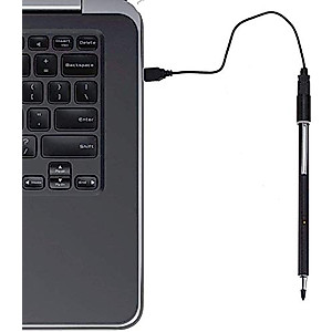 Broonel Black Rechargeable Fine Point Digital Stylus - Compatible with LULUGTI 10 Inch Android 11 Tablet