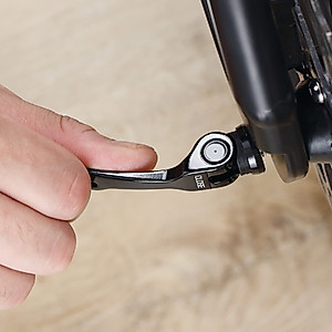 CyclingDeal Bike Quick Release Skewers for MTB or Road Bicycles - Axles Set Replacement QR Lever Set for Bike Wheel Hub - for MTB