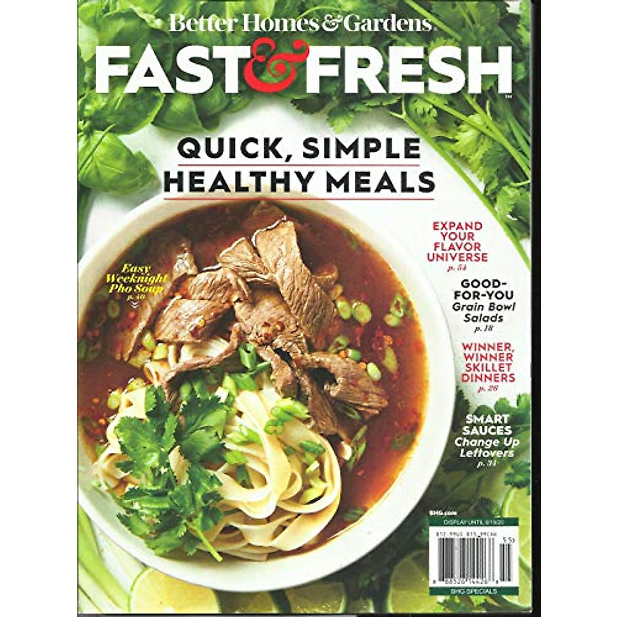 FAST & FRESH MAGAZINE, QUICK, SIMPLE HEALTHY MEALS SPECIAL ISSUE, 2020