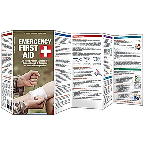 Emergency First Aid: A Folding Pocket Guide to the Recognition of & Response to Medical Emergencies (Outdoor Recreation and Survival)