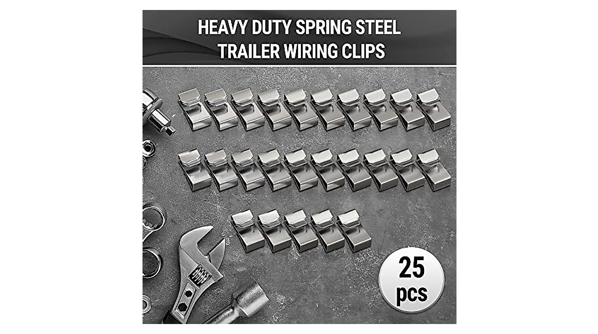 Durable Metal Trailer Wire Clips for Secure Wire Management