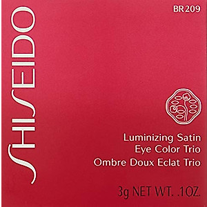Shiseido Shiseido luminizing satin eye color trio - #br209 voyage, 0.1oz, 0.1 Ounce