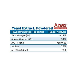 Apex Yeast Extract, 500g, Bacteriological Grade, 500g/Unit
