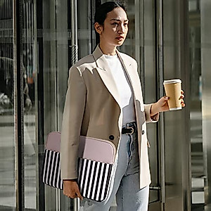 Laptop Sleeve Bag, BAGSMART Laptop Case Compatible with MacBook Air/Pro Retina,13-13.3 inch Notebook Compatible with MacBook Pro 14 inch 2021 2022 M1 Pro/Max A2442, Computer Bag with Pocket, Pink