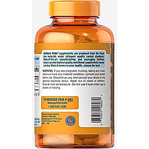 Puritans Pride Puritan's 1000 mg with Bioflavonoids Rose Hips Supports Immune System, Vitamin C, Unflavored, 250 Count