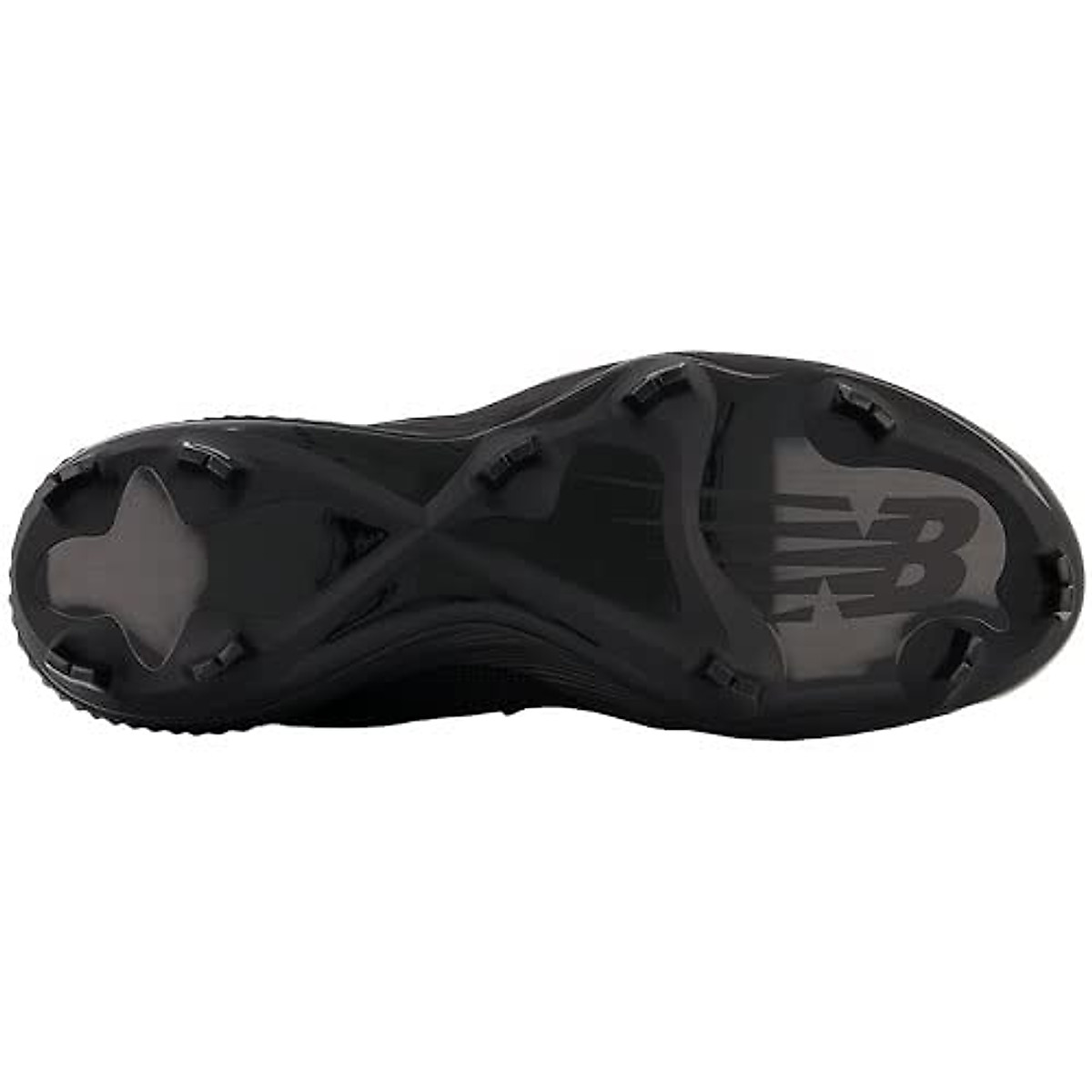 New Balance Men's FuelCell 4040 V6 Molded Baseball Shoe, Black/Black, 11