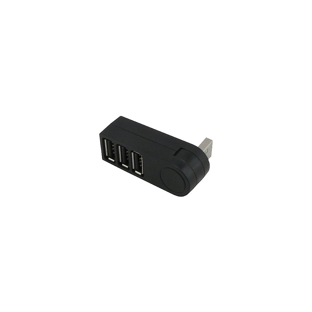 M.C.L MCL USB2-M103 USB 2.0 3 Port Rotative Hub Without Power Supply, Black