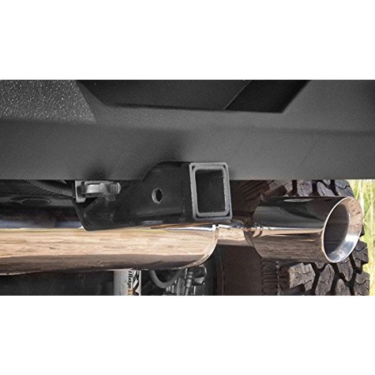 Rugged Ridge 11580.54 Trailer Hitch Kit, 2 inch Ball; 07-18 Jeep Wrangler JK