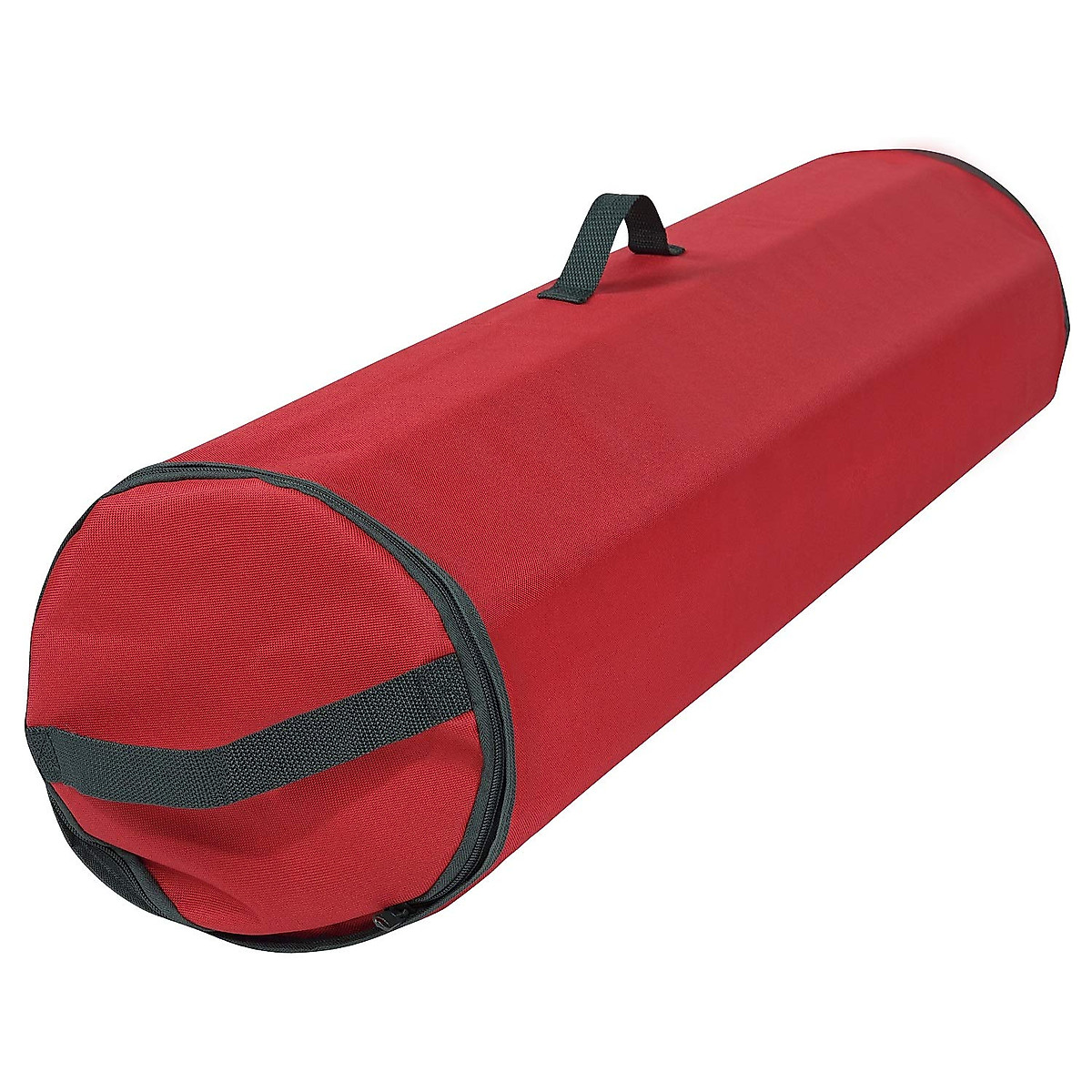 Primode Wrapping Paper Storage Bag | Wrapping Paper Organizer Under Bed for Storing Multiple Rolls of Gift Wrap, 40” Length Container Constructed of Durable 600D Oxford Material (Red)