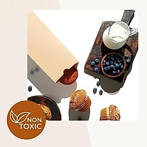 Kraft Paper Bags, 4 Lb Brown Paper Bags, (50 Count) (Brown #4)