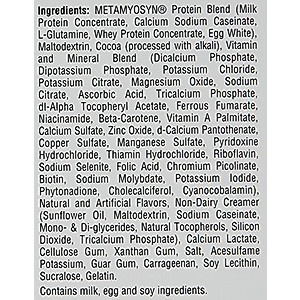 MET-Rx Meal Replacement Powder Boxed, Extreme Chocolate, 2.54 Oz, Pack of 40