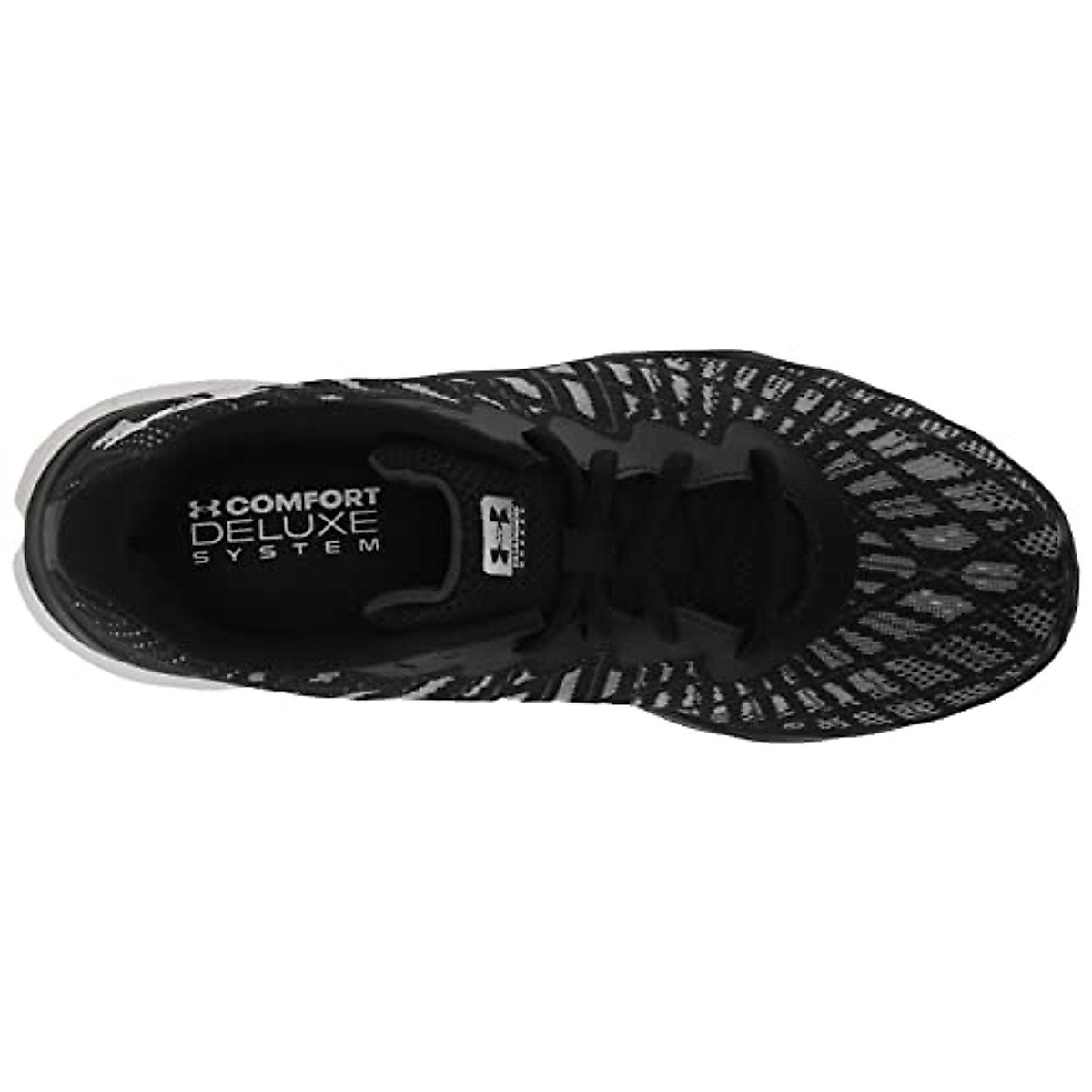 Under Armour Women's Charged Breeze 2, (001) Black/Jet Gray/White, 6, US