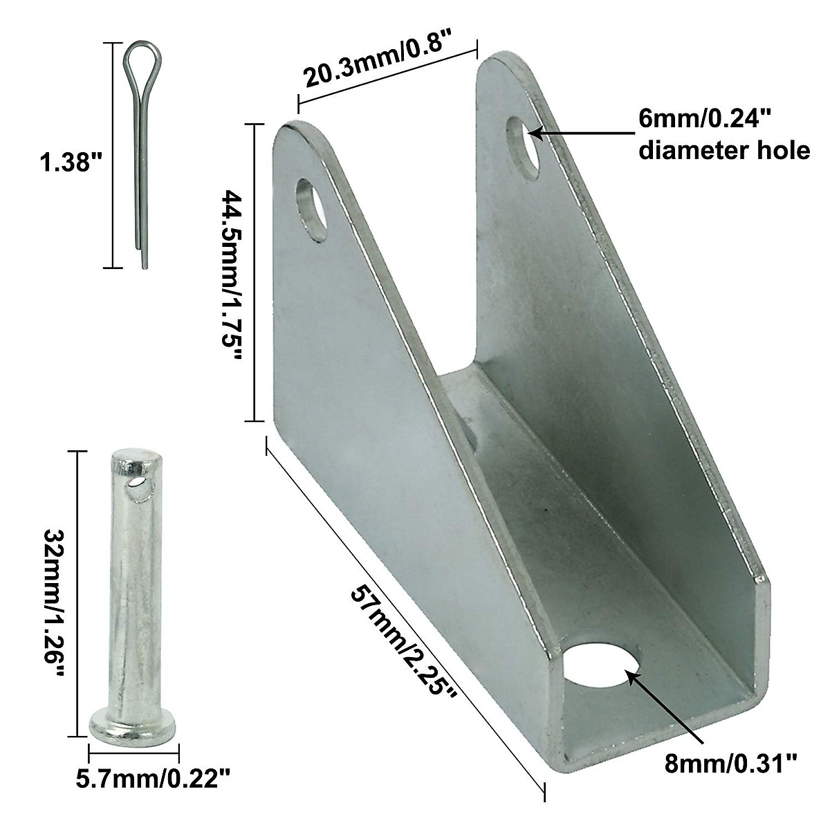 Homend DC12V 26inch Stroke Linear Actuator with Mounting Bracket 900N(225lbs) Maximum Lift 10mm/s for Recliner TV Table Lift Massage Bed Electric Sofa Linear Actuator
