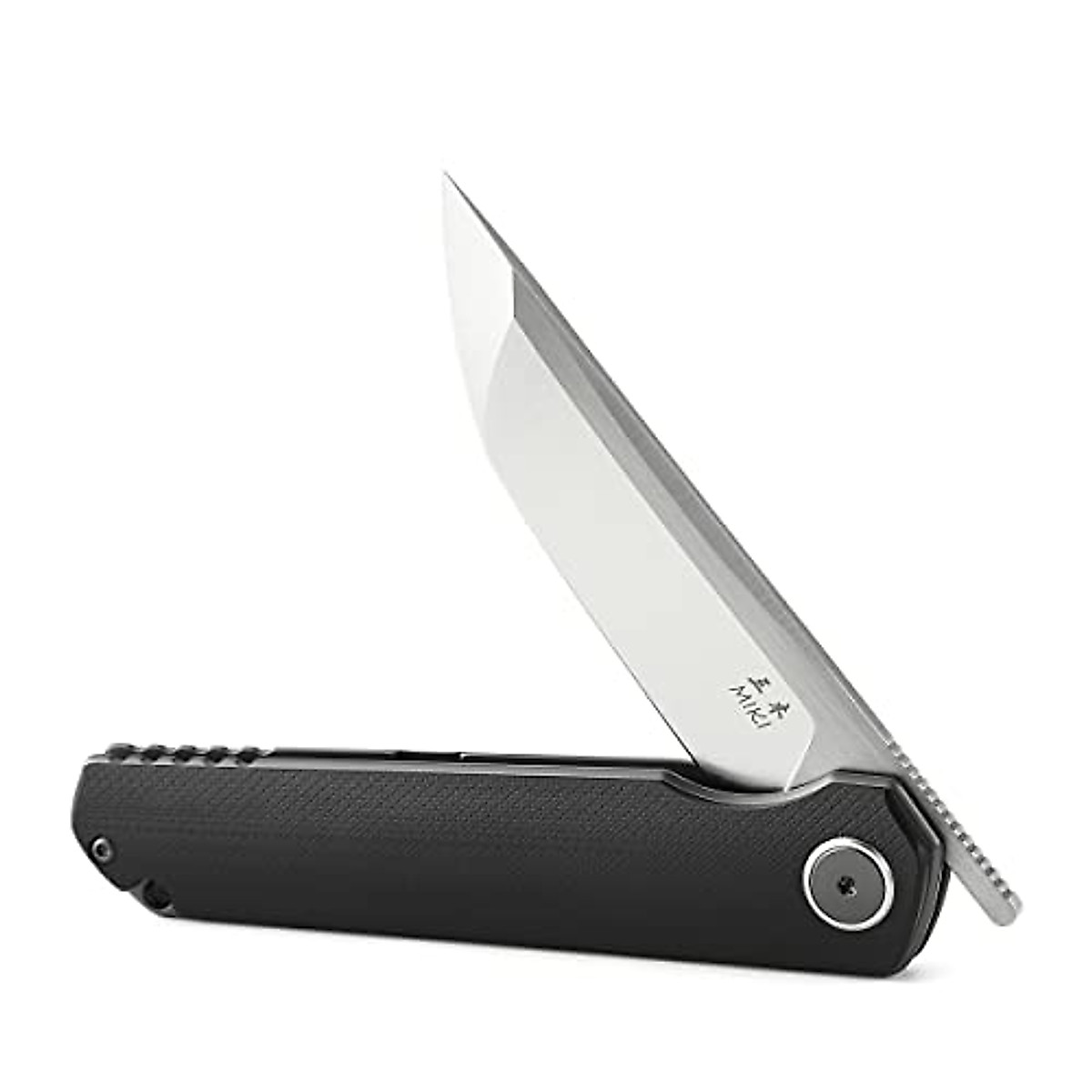 Miki Folding Knife Pocket Japanese Knife, G10 Handle, EDC Knife w/ D2 Steel Blade, Camping Outdoor Fishing And Everyday Carry, Pocket Samurai Folding Knife