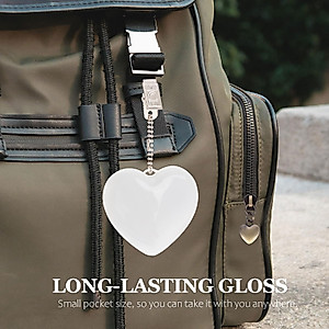 Uonlytech Heart LED Light Handbag Illuminator Touch Sensor Lamp Xmas Cold White Tree Hanging Ornament Valentines Day Gift Party Favor