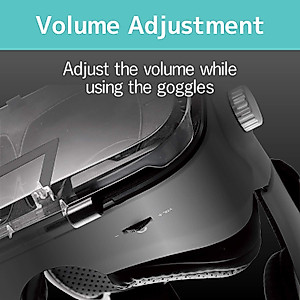 ELECOM VR Goggles Overhead phtype Black P-VRGEH01BK